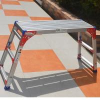 China 120cm Height Foldable Work Platform Stool for Car Washing and Household Climbing for sale