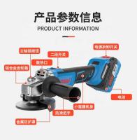 China 21V Portable Mini Angle Grinder with Brushless Motor and Variable Speed Battery Powered for sale