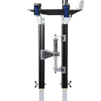 China Adjustable Aluminum Tool Stilt Painting or Cleaning with Aluminum Alloy and Black hardware for sale