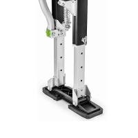 China Adjustable Aluminum Tool Stilt Painting or Cleaning with Aluminum Alloy and Black hardware for sale