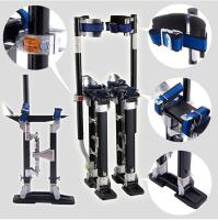 China Adjustable Aluminum Tool Stilt Painting or Cleaning with Aluminum Alloy and Black hardware for sale