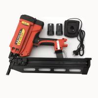 China 75 Nails Magazine Capacity Pneumatic High Velocity Shooting Gun GFN2190A for Wood Pallet for sale