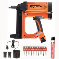 China 3.5kg Gas Powered Nailer for Steel Gas Fuel Cell Industrial Durable for sale