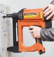 China 120V/60HZ Gas Actuated Nailer for Concrete Long Fuel Rod Life of 1500 Nails for sale
