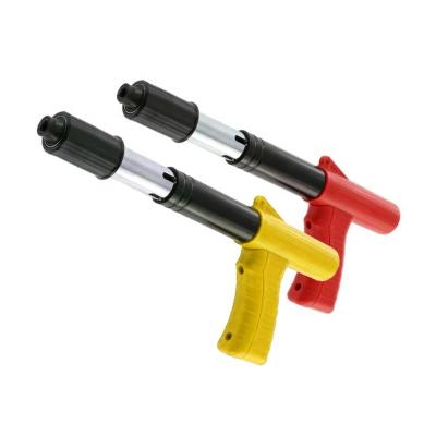 China Blue Portable Hand Fastening Tool Mini Power Nail Gun with Adjustable Force for sale