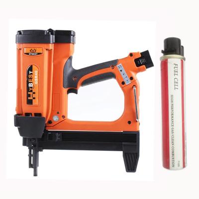 China 4000nails per charge Battery Life Gas Tool Concrete Steel Nail Gun with 455*388*110mm Size for sale