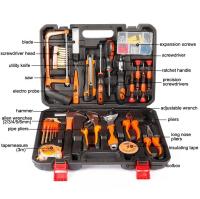 China Upgrade Your Toolbox with this Versatile Household Tool Kit Plastic Tool Box Included for sale