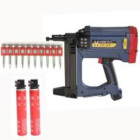 China 120V/60HZ Speedy and Portable 40A Impulse Battery Powered Nail Gun in Plastic Case for sale