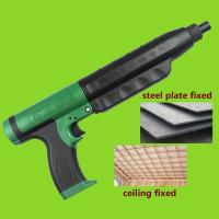 China Black Green Powder Actuated Concrete Nail Gun Nailer for Construction and DIY Projects for sale