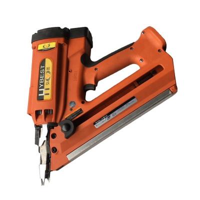 China Compact Design 34 Degree V Wood Nail Gun Machine for Battery 7.2V 1.5Ah 378*374*110mm for sale