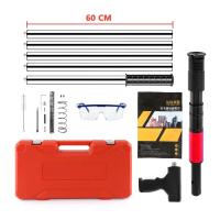 China Strong Capacity 4 Gears Steel Nail Gun Silencer Automatic Slag Rivet Nailer for Max Nail Length 2 1/2IN for sale