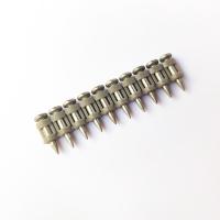 China Collated Gas Drive Pins Strip for Not Easily Bendable and Breakable Concrete Nails for sale