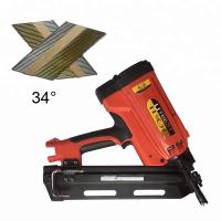 China 3.6kg Pneumatic Cordless Gas Nail Gun Framing Nailer Battery Life 4000 nails per charge for sale