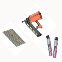 China 2in Min Nail Length GFN2190A Li-ion Cordless Framing Timber Nailer 1500 Nails Fuel Cell Rod for sale