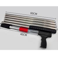 China Low Noise Cordless Nail Gun for Fastening Steel Nails in Upholstery at 340cm Length for sale