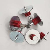 China Shooting Nail Gun High Speed PDW Pins with 25mm Steel Washer Shank Diameter 3.7mm for sale