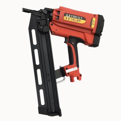 China 50-90mm Nail Length Industrial Grade Concrete/Framing Gas Nail Gun Nailer Battery Powered for sale