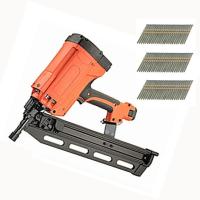 China 50-90mm Nail Length Industrial Grade Concrete/Framing Gas Nail Gun Nailer Battery Powered for sale