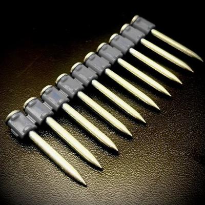 China DX460 Fluted Shank Magazine Collated Strip Drive Nail Pins for Construction Industry for sale