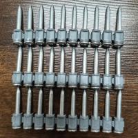 China DX460 Fluted Shank Magazine Collated Strip Drive Nail Pins for Construction Industry for sale