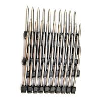 China DX460 Fluted Shank Magazine Collated Strip Drive Nail Pins for Construction Industry for sale