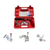 China Ceiling Nail Gun for Home Improvement Red Mini Manual Steel Wall Fastening Rivet Gun for sale