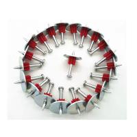 China GB Standard Heat Treatment HRC52-55 PDW PJ Zinc Plated Concrete Nail Drive Pin Shooting Nails for sale