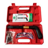 China Mini Roof Steel Body Household Cement Wall Ceiling Mount Manual Nail Gun with Red Handle for sale