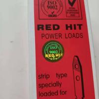 China Concrete Nail RED HIT 6.8*11 Power Loads and NK32 Drive Pins with Flat Head Style for sale