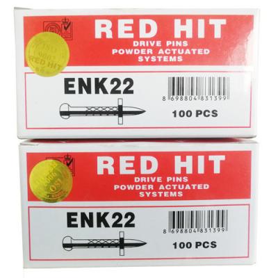 China 12mm Steel Washer ENK22 Knurled Drive Pin GB Standard for Industrial Applications for sale