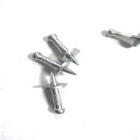 China Smooth Shank Concrete Steel Nails NK Drive Pins NK32 Fasteners RED HIT Shooting Nails for sale