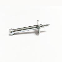 China Accessory Flute RED HIT Galvanized Steel Fasteners Concrete Drive Pins Shooting Nails for sale