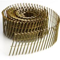 China 15° Collation Angle Threaded Coil Nails for 5-7mm Head Diameter and Performance for sale