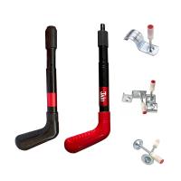 China 33cm Mini Steel Nail Gun Manual Light Decoration Portable Silencer Fixer for Furniture for sale