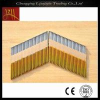China Silver White Zinc Coated Framing Collated Strip Nails for 2.87-3.3mm Wire Gauge in Bulk for sale