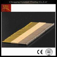 China Silver White Zinc Coated Framing Collated Strip Nails for 2.87-3.3mm Wire Gauge in Bulk for sale