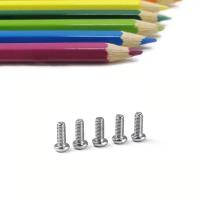 China ISO Standard ZINC Finish High Quantity Stainless Steel 304 Cross Round Head Pan Cutting Machine Screw for sale