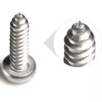 China ISO Standard Pan Head Self Drilling Screws in 304 Stainless Steel with Phillips Driver for sale
