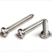 China ISO Standard Pan Head Self Drilling Screws in 304 Stainless Steel with Phillips Driver for sale