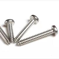 China ISO Standard Pan Head Self Drilling Screws in 304 Stainless Steel with Phillips Driver for sale