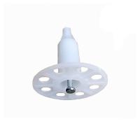 China Plastic Frame Concrete Nails with Insulation and Zinc Plating 7.6mm Head Diameter for sale