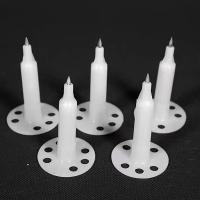 China Plastic Frame Concrete Nails with Insulation and Zinc Plating 7.6mm Head Diameter for sale