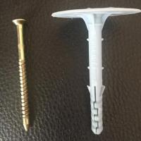 China PP Plastic Insulation Anchor Wall Plug Nylon Plug with ISO Standard and Ring Shank for sale