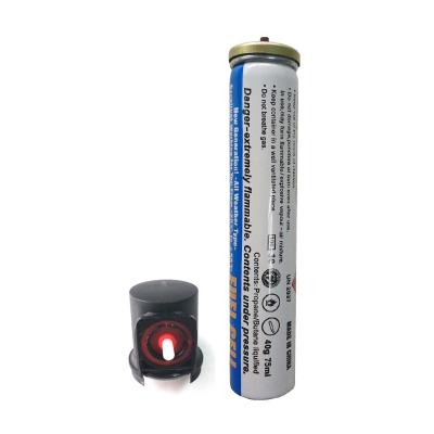 China 1200 Shots Propane Butane 165MM Fuel Cell Gas Aerosol Cans for Framing Nailers for sale