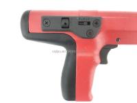 China Red Upholstery Decorative Nail Gun with Strip Powder Loads and Durable Concrete Nails for sale