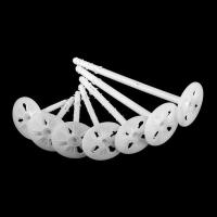 China Custom Carbon Steel Screws Insulation Fixing Nail Anchors with 55mm Plastic Washer for sale