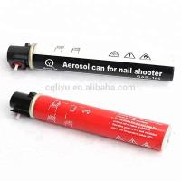 China OEM Accepted Nail Gun Gas Cylinder 165mm 154mm Fuel Cell for Gas Nailer for sale