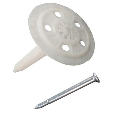 China Insulation Wall Insulation Nails with Plastic Washer Steel Drive Pins ISO Standard for sale