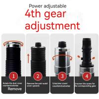 China 3m Powerful Steel Nail Gun with Extension Rod 4 Levels Cement Wall Shooting Gun Ceiling Wall Anchor Wire Slotting Device Rivet Tool for sale