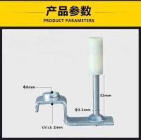 China 6mm Hole Diameter Decorative Drive Pin Shoot Nail with M8 Ceiling Clip Ceiling Fasteners for sale